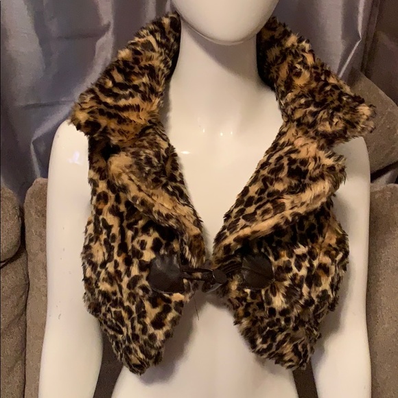 Tops | Cheetah Vest | Poshmark